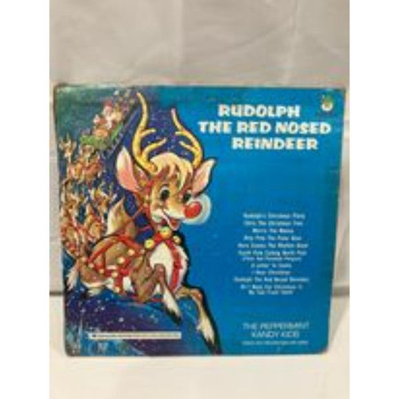 Media | Vintage Rudolph The Red Nose Reindeer 889 Peter Pan Lp Vinyl ...
